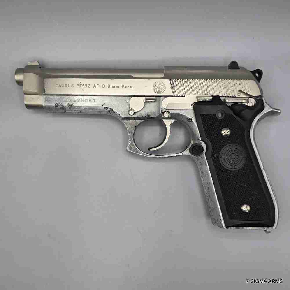 USED TAURUS PT-92 9MM PISTOL - Semi Auto Pistols at GunBroker.com ...